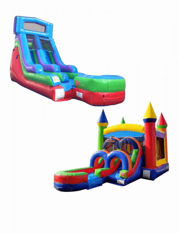 Slides & Combos - Paradise Party Rental